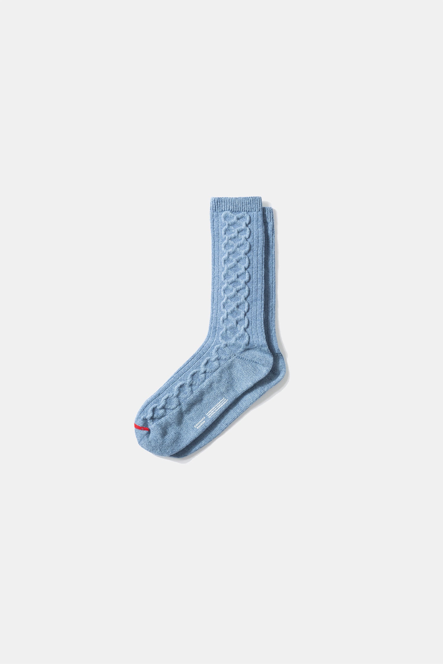 CABLE KNIT SOCKS STEEL – edmmond.com